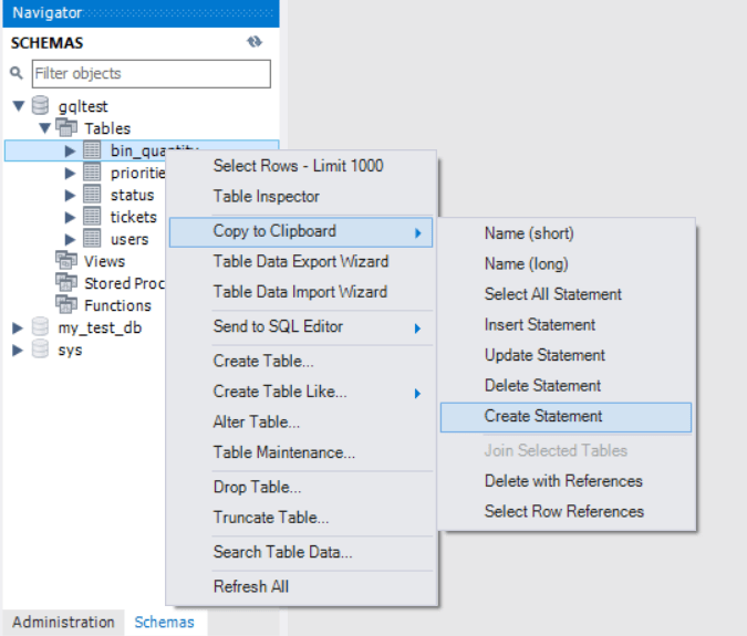 MySQL Clone Duplicate Table with Or Without Data BigBoxCode